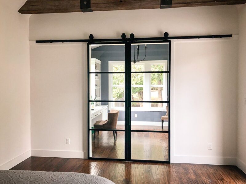 The Beauty of Steel Barn Doors - The Perfect Farm House Accent ...