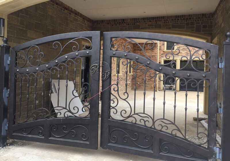 RESIDENTIAL IRON PROJECTS - Garage Doors / Gates - ENVISION STEEL DOORS
